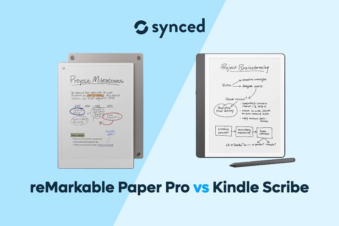 reMarkable Paper Pro vs Kindle Scribe (2024): Which is Better For You?