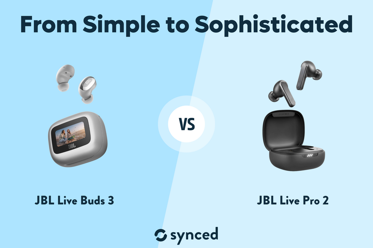 JBL Live Buds 3 vs JBL Live Pro 2: From Simple to Sophisticated