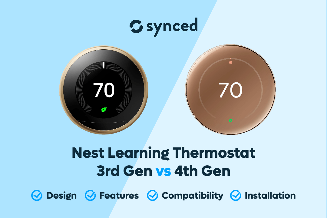 Nest Learning Thermostat 3rd Generation vs 4th Generation