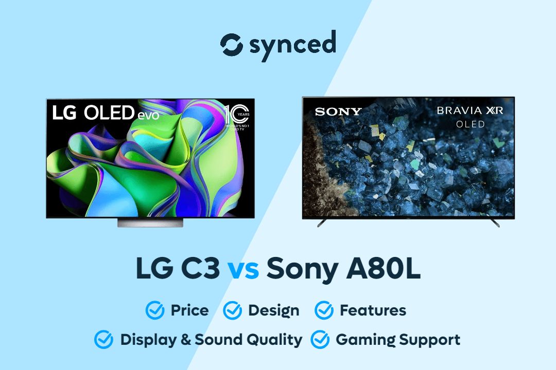 LG C3 vs Sony A80L: Which OLED TV is the Better Choice?